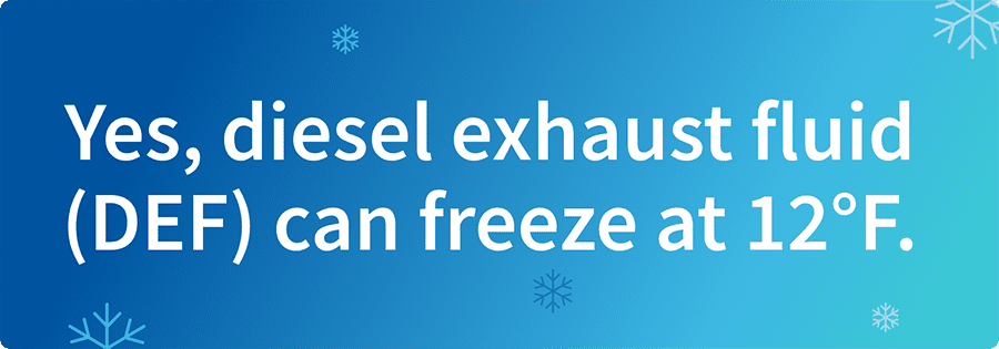 What Happens When DEF Freezes? Four Problems and Solutions | Christensen
